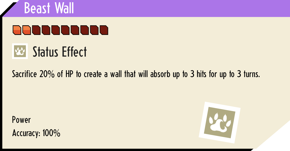 Beast Wall - Assistant for Cassette Beasts