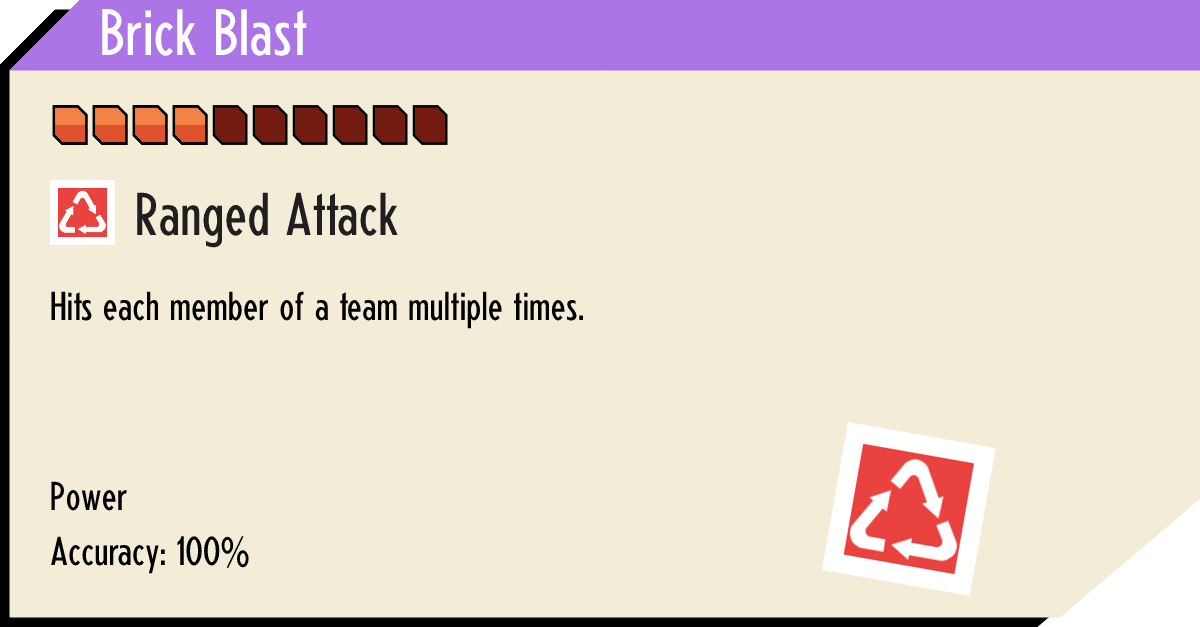 Brick Blast - Assistant for Cassette Beasts