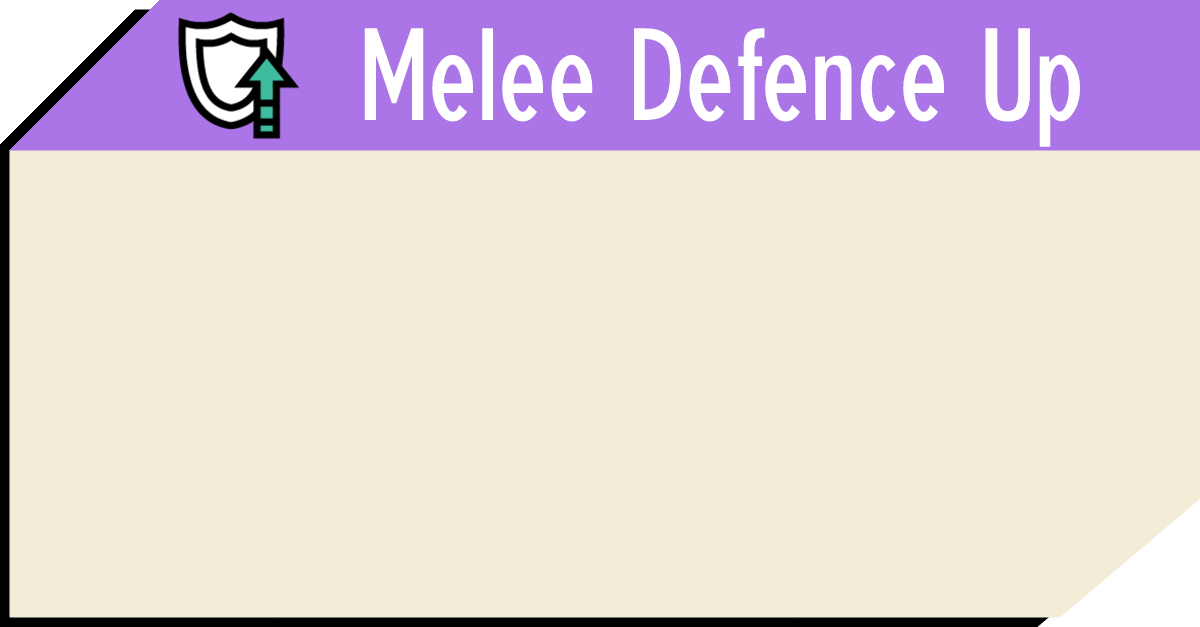 Melee Defence Up - Assistant for Cassette Beasts